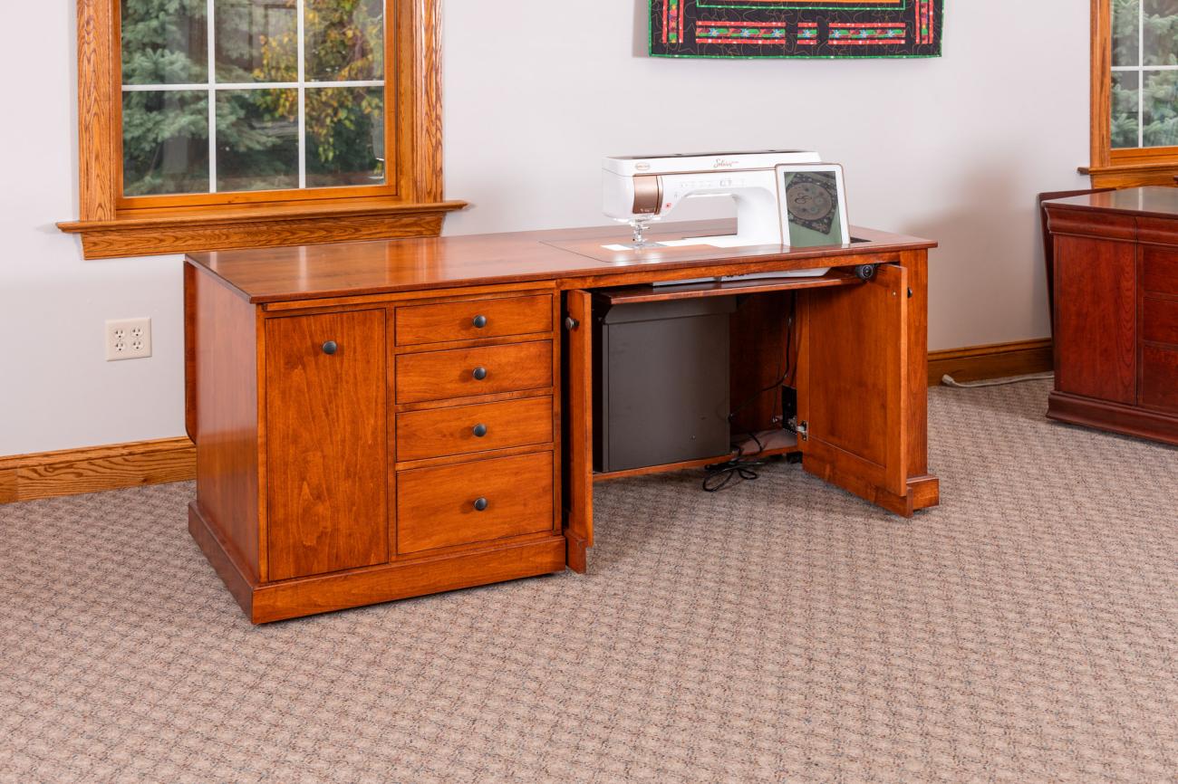 Embroidery Center II | Gristmill Custom Furniture
